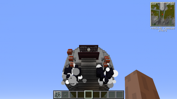 Behemoth Refit #1 (Movecraft) Minecraft Map