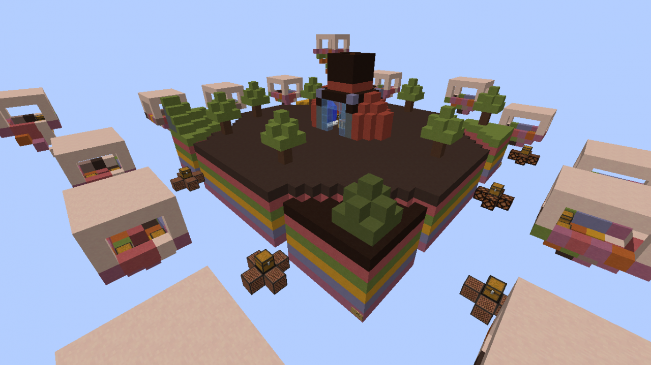 Skywars Wacky Mesa Minecraft Map