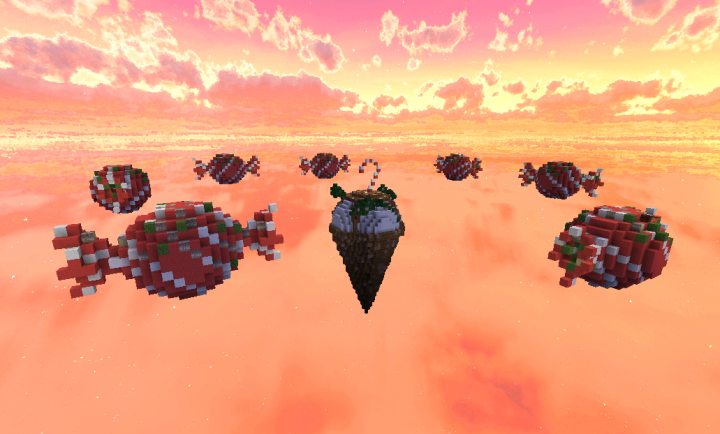 Skywars different theme maps Minecraft Map