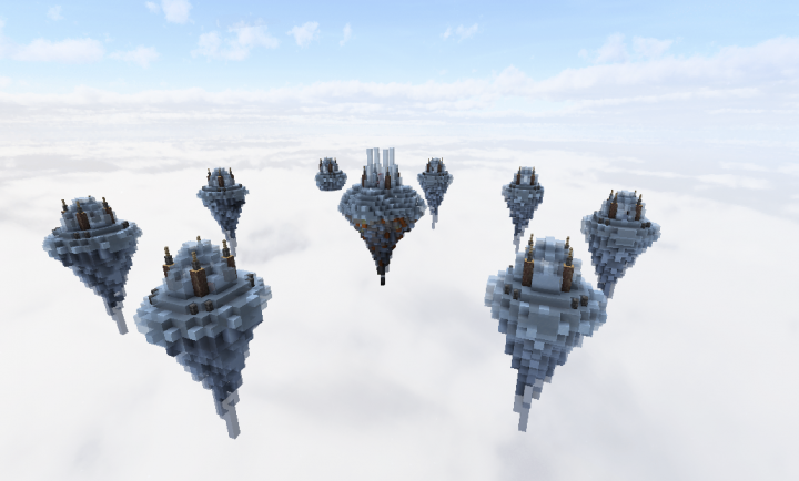 Skywars different theme maps Minecraft Map