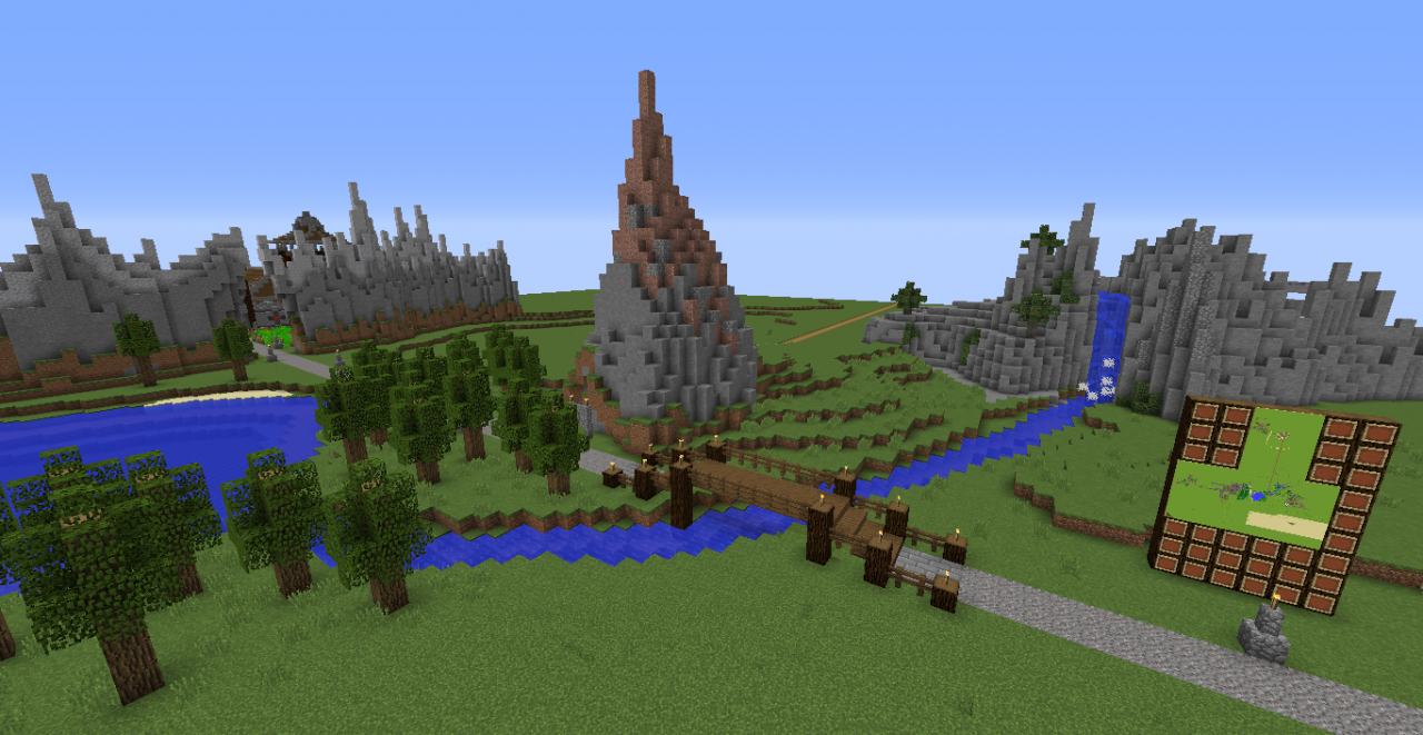 Building a World Minecraft Map
