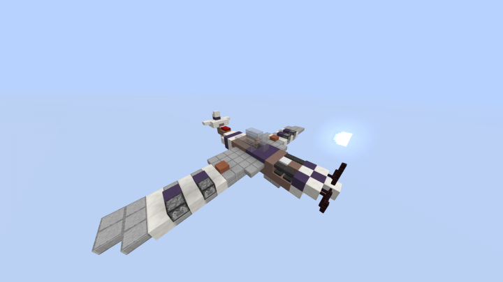 BedWars Plane MAP+SCHEMATIC Minecraft Map