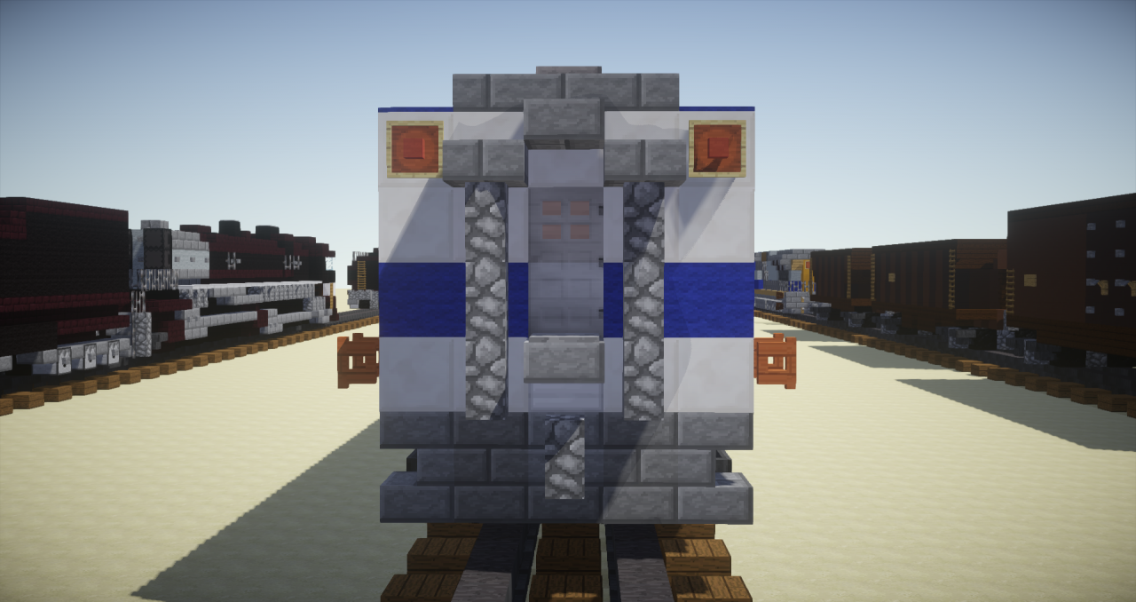 MARC EMD F7 Diesel-Electric Locomotive Minecraft Map