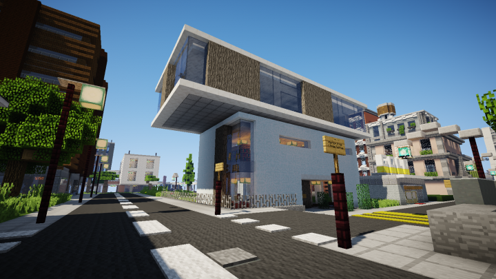 Horizon City Library Minecraft Map