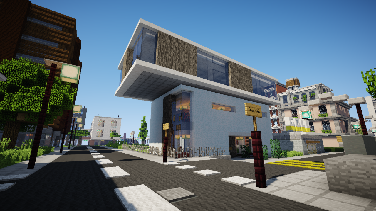 Horizon City Library Minecraft Map