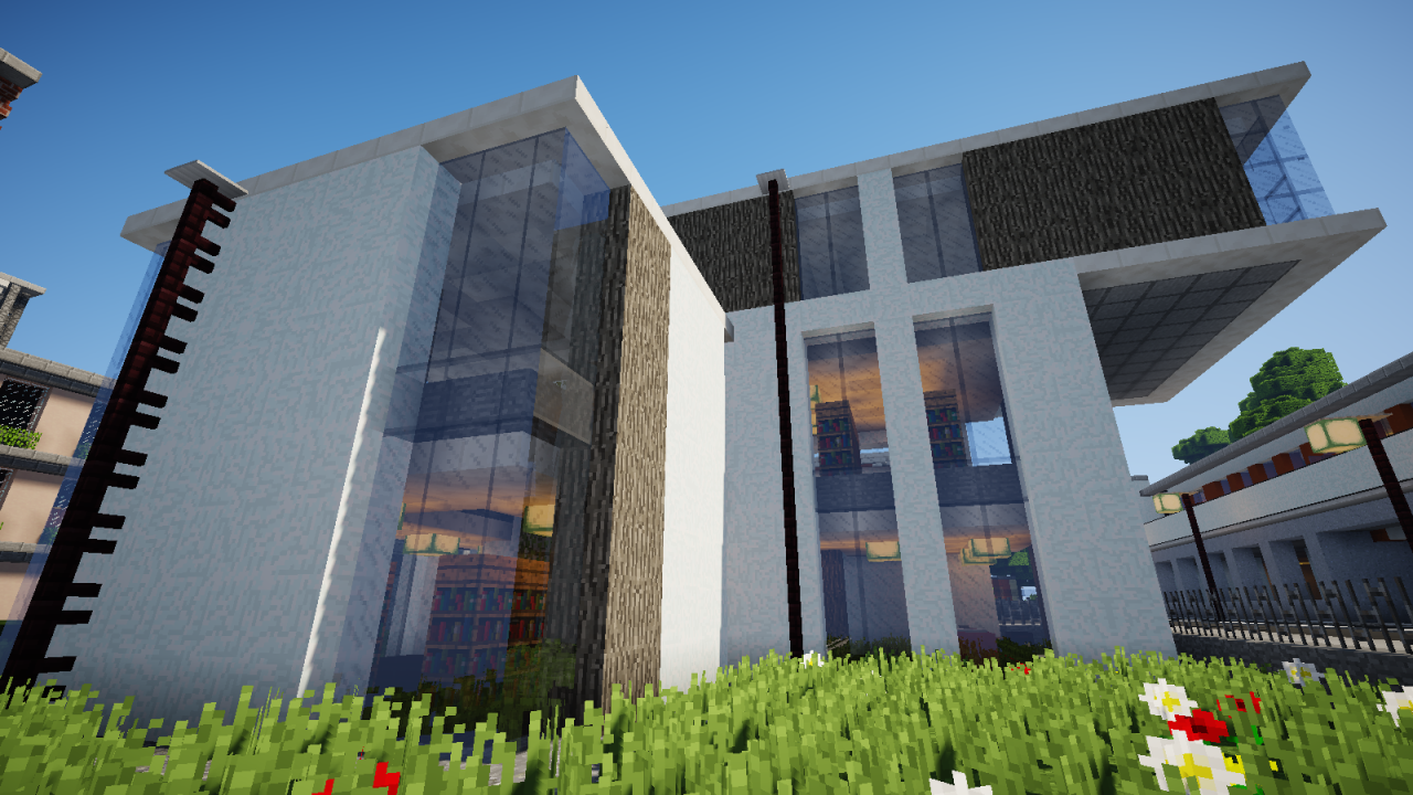 Horizon City Library Minecraft Map