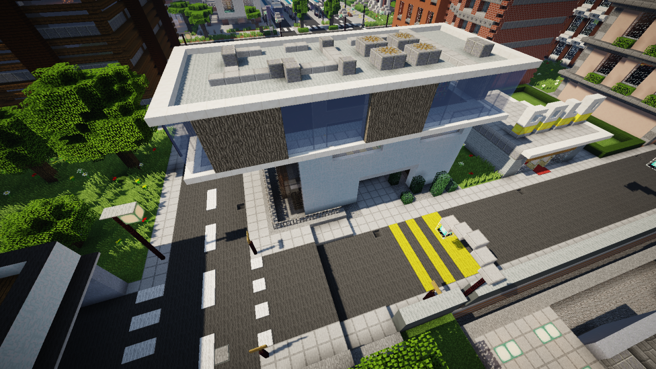 Horizon City Library Minecraft Map