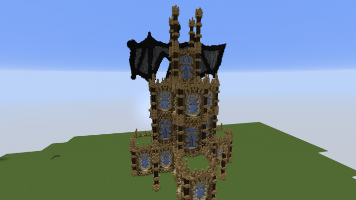 The wooden tower - Mega Build Minecraft Map
