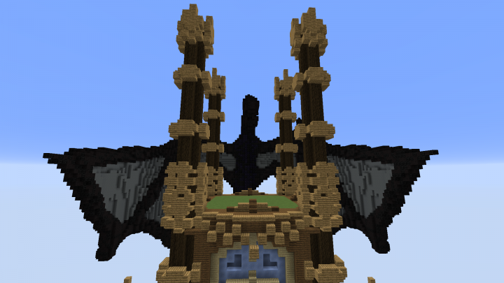 The wooden tower - Mega Build Minecraft Map