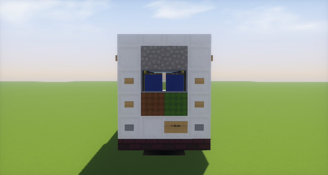 (old) STM Nova Bus LFS Bus Minecraft Map