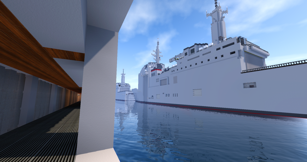 amphibious transport dock Minecraft Map