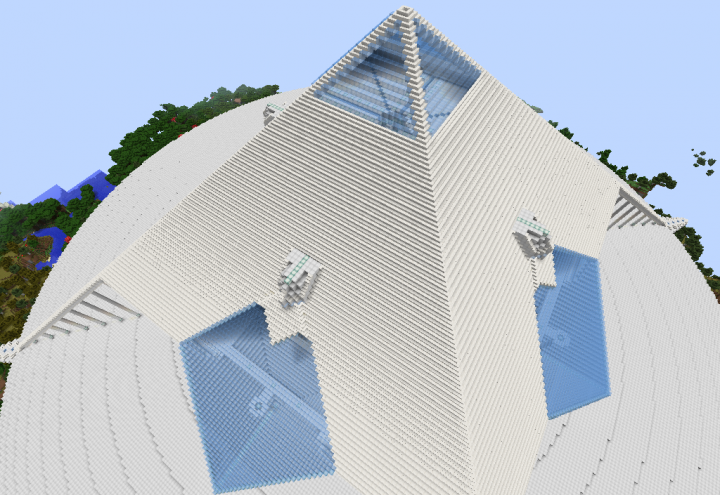 Leviteria the Floating Pyramid Minecraft Map