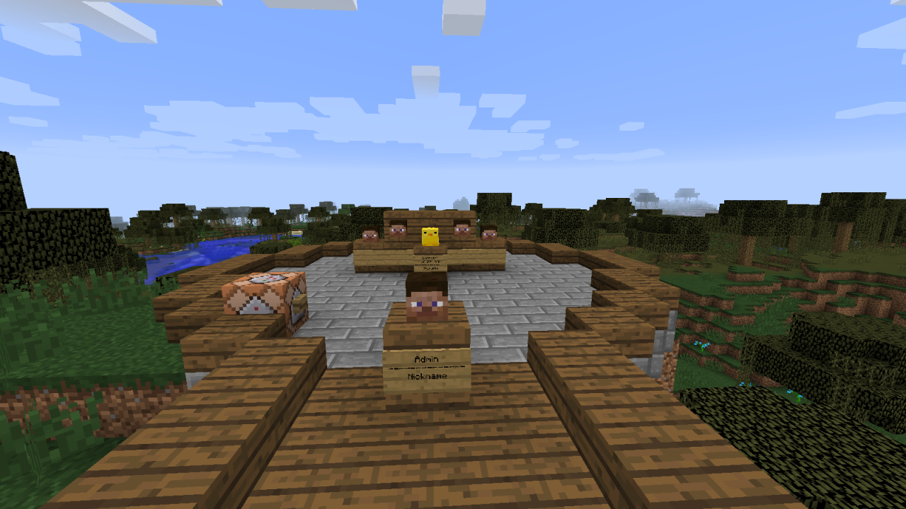 Server Spawn Swamp Style Minecraft Map