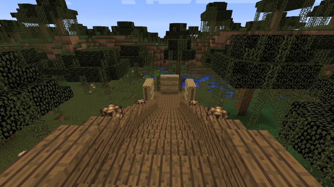 Server Spawn Swamp Style Minecraft Map