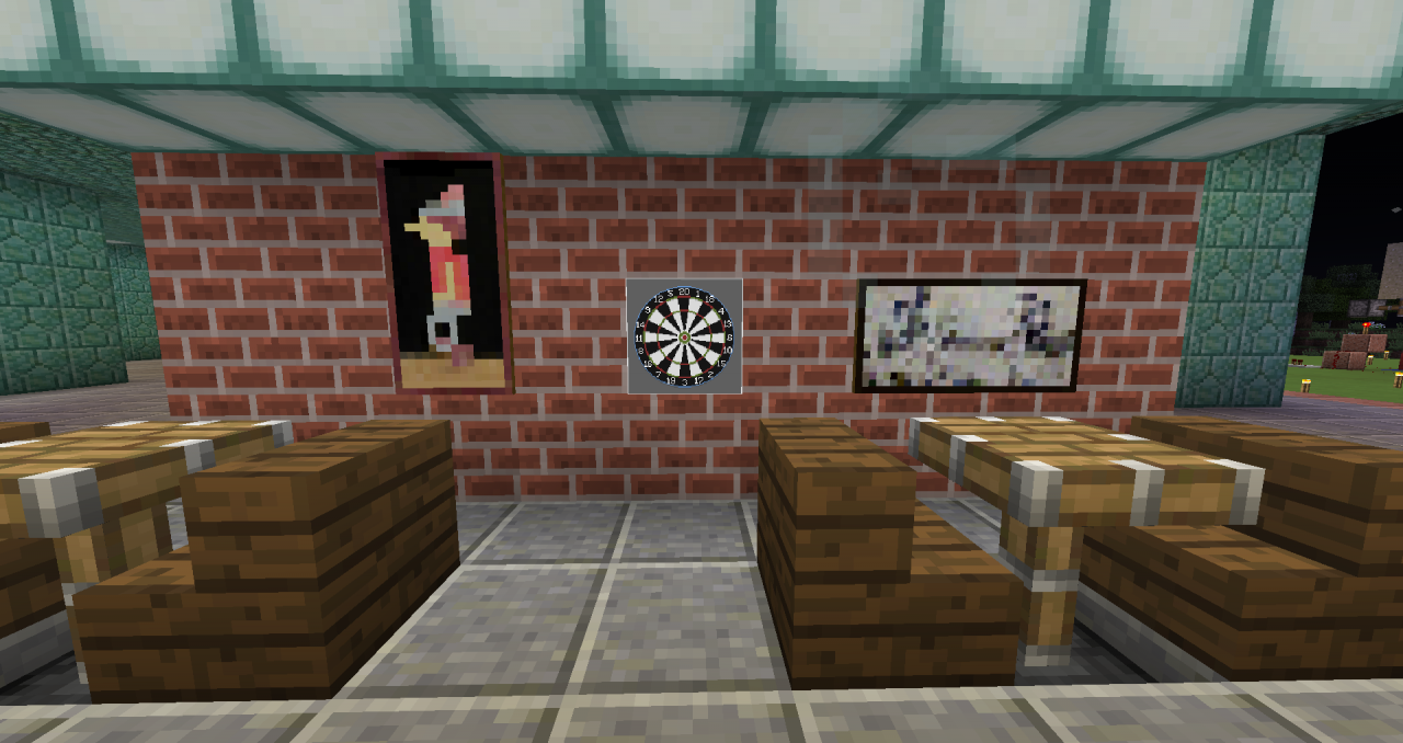 Dartboard Map art! Minecraft Map