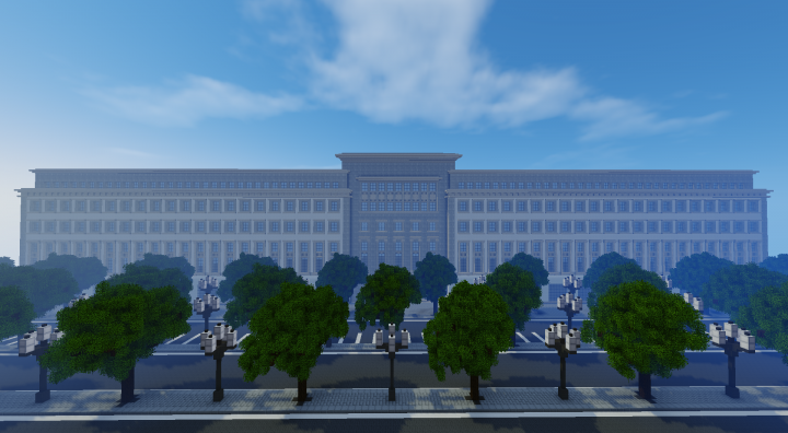 The Word of Stone - Welthauptstadt Germania 1959 Minecraft Map