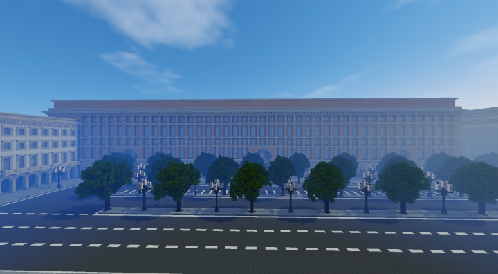 The Word of Stone - Welthauptstadt Germania 1959 Minecraft Map