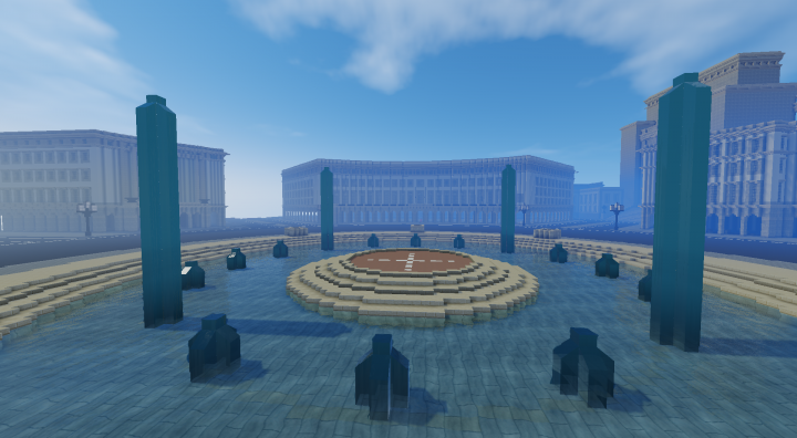 The Word of Stone - Welthauptstadt Germania 1959 Minecraft Map