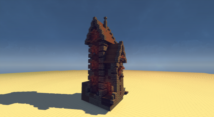 Schematic Small Medieval Dockhouse Minecraft Project