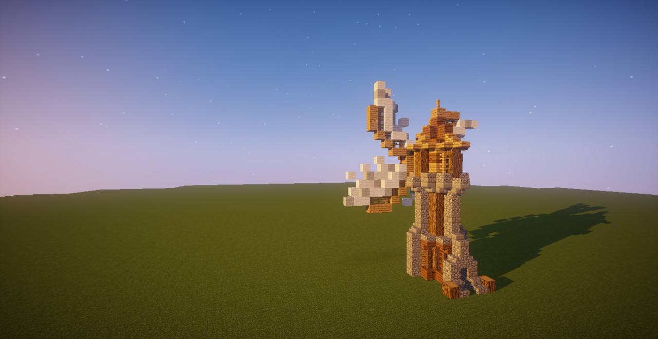 Marvelous Medieval Windmill Minecraft Map