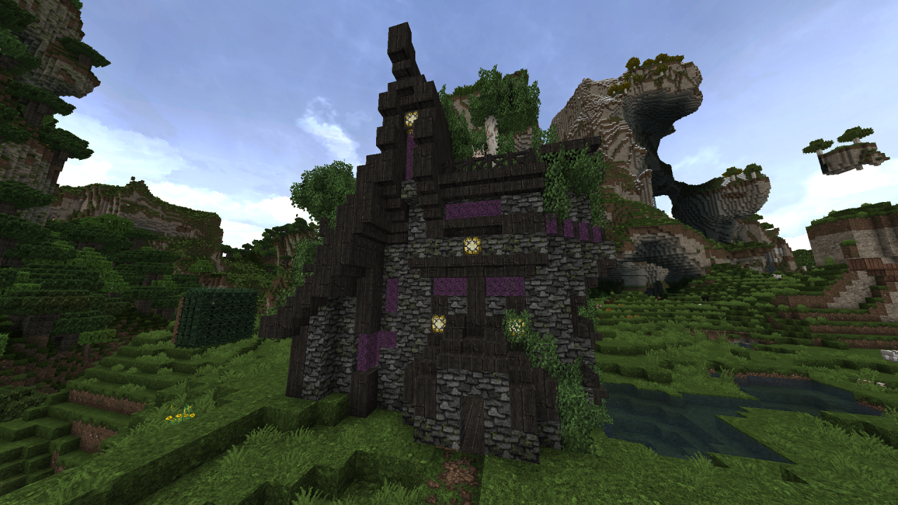 Fantasy medieval wizard's house (WIP) Minecraft Map