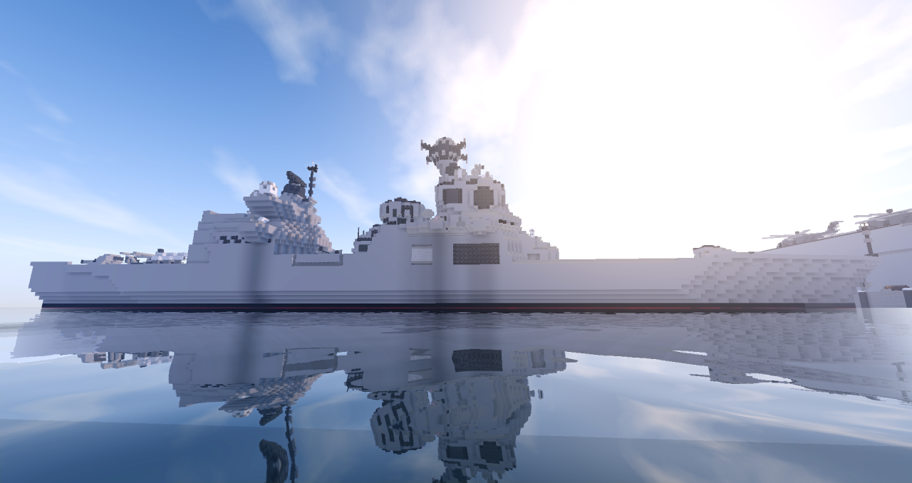 Cruisers ship class Nonk 775 Minecraft Map