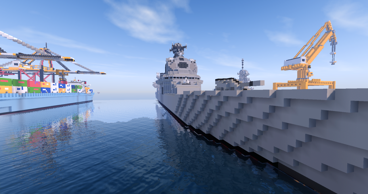 Cruisers ship class Nonk 775 Minecraft Map