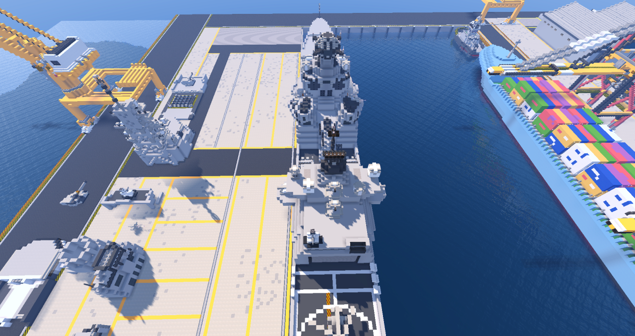 Cruisers ship class Nonk 775 Minecraft Map