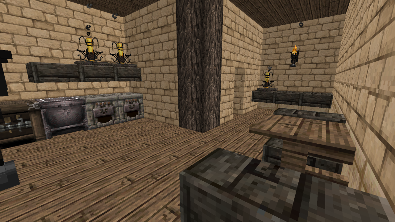 Forge of Empires Iron Age houses Minecraft Map