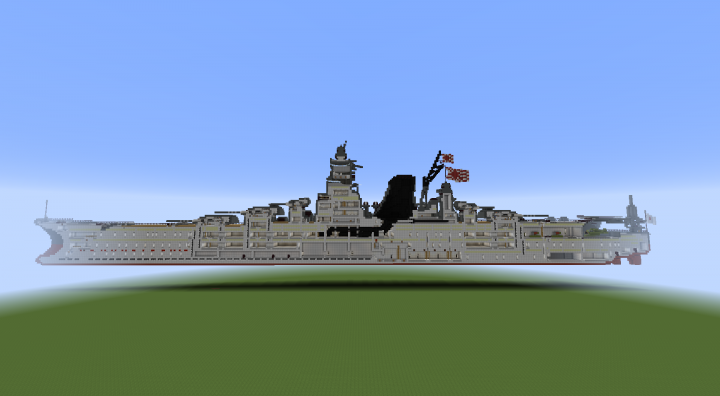 Minecraft Battleship Yamato coming !!!! Minecraft Map