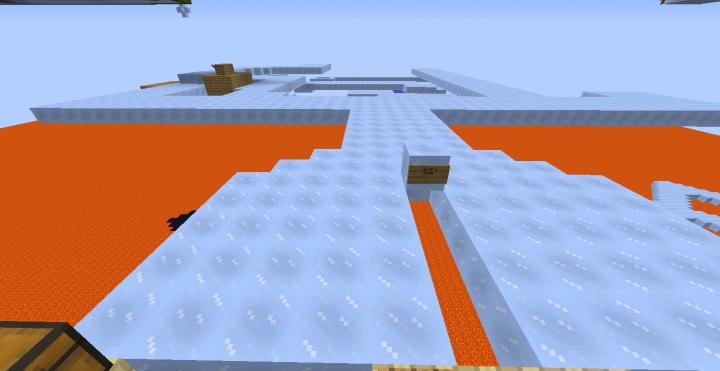 The Ice Boat Race Minecraft Map