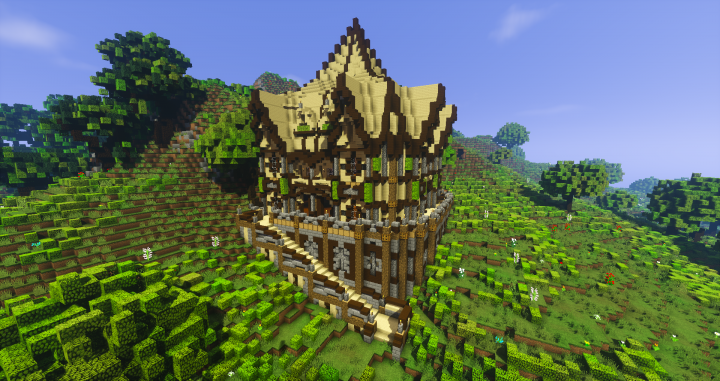 Forest house Minecraft Map