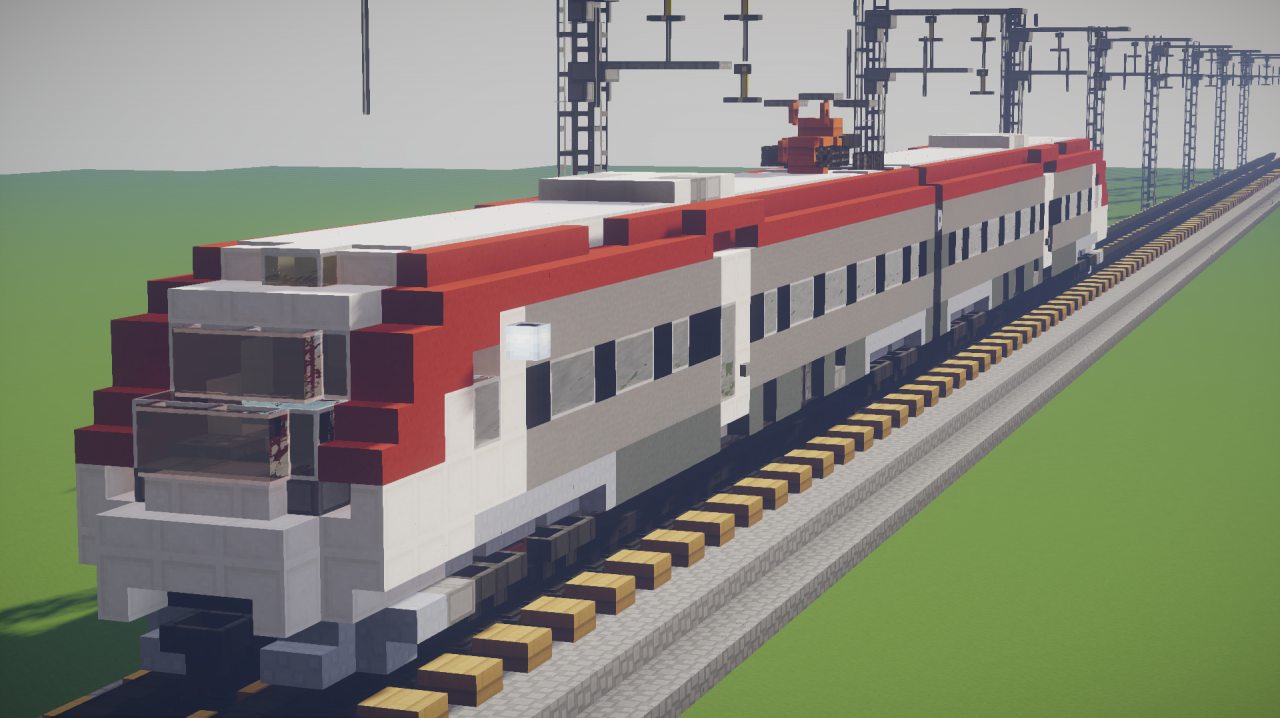 Bombardier Regina X55 Commuter Train Minecraft Map