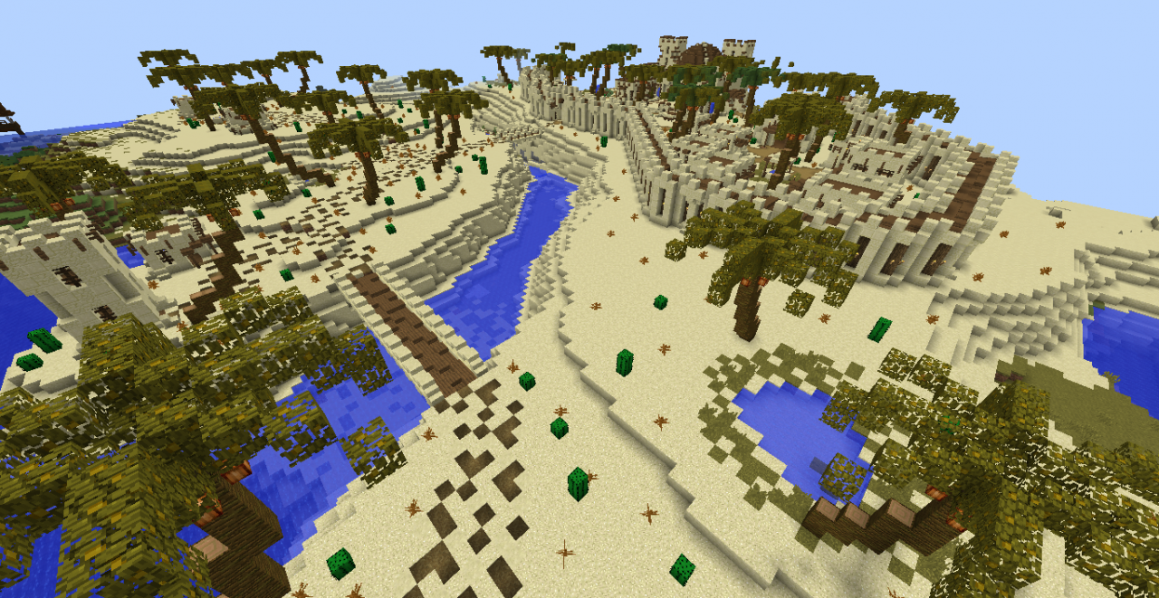 Desert Village Minecraft Map