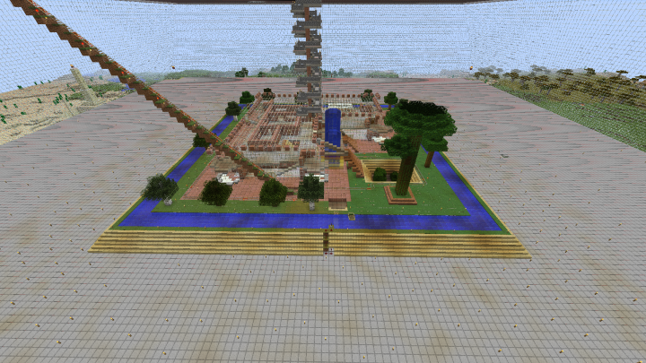 massive glass pyramid Minecraft Map