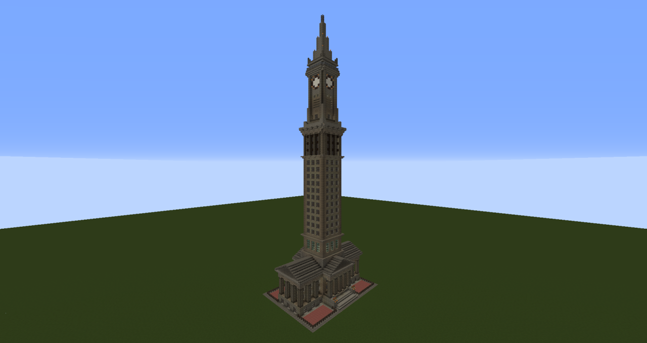 Custom House Tower | Boston MA Minecraft Map