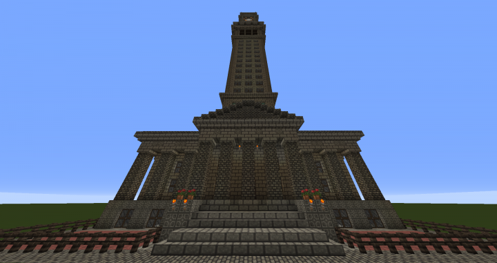Custom House Tower | Boston MA Minecraft Map
