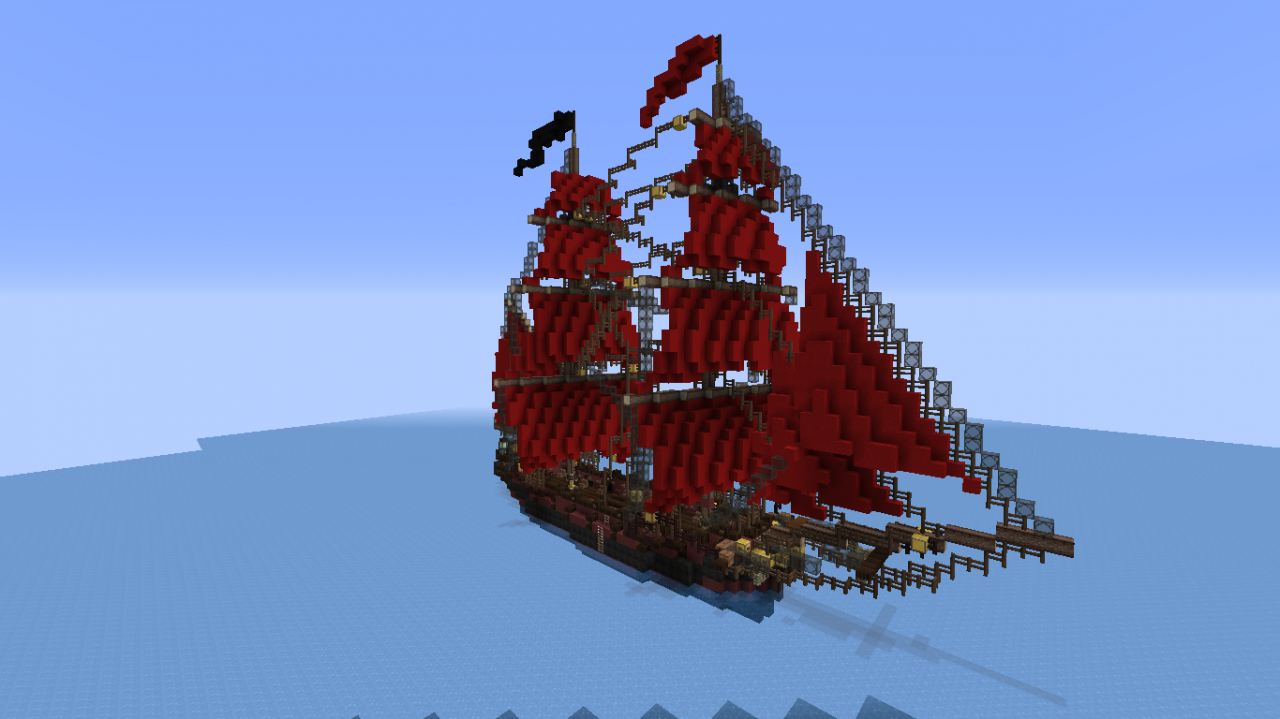 The Red Bolt- Ship Minecraft Map