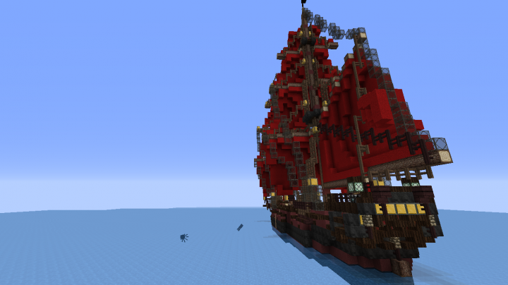 The Red Bolt- Ship Minecraft Map