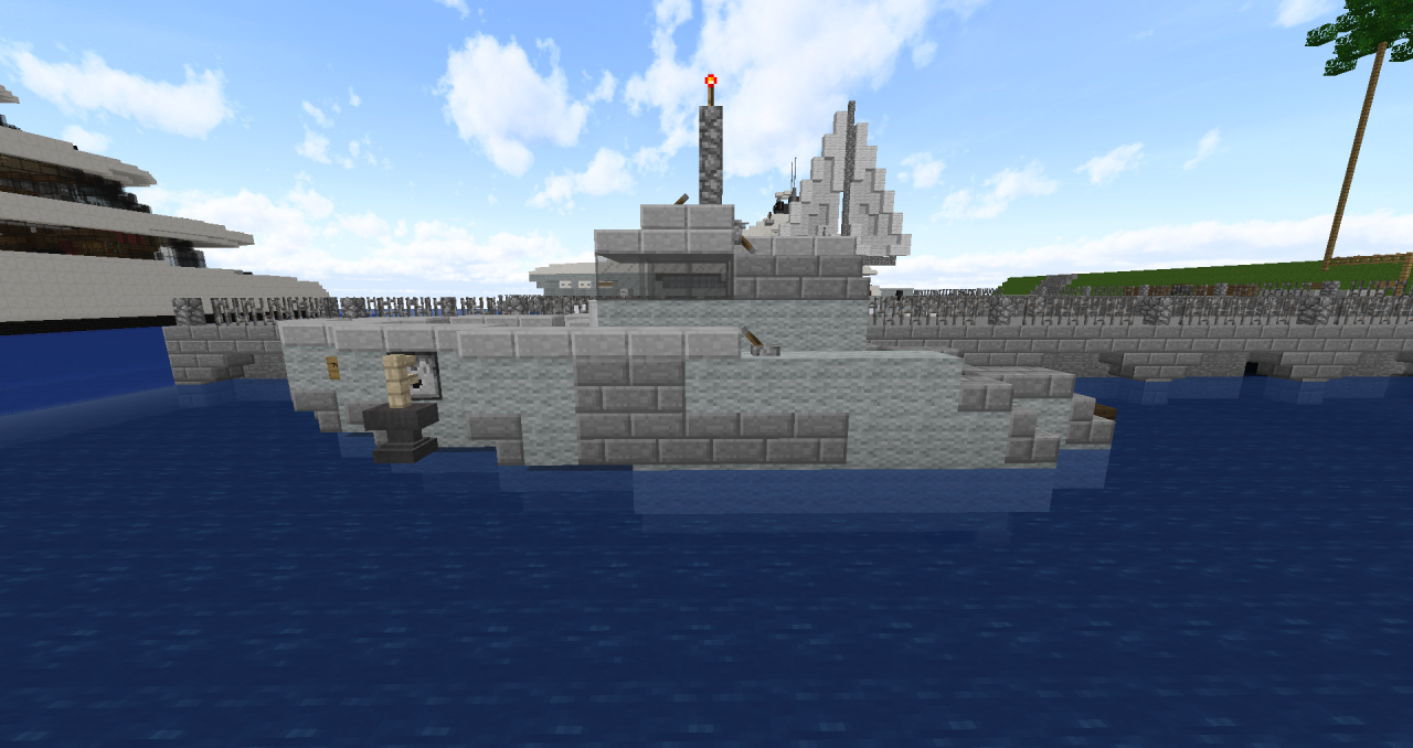 Small Boat - The Flying Fish Minecraft Map
