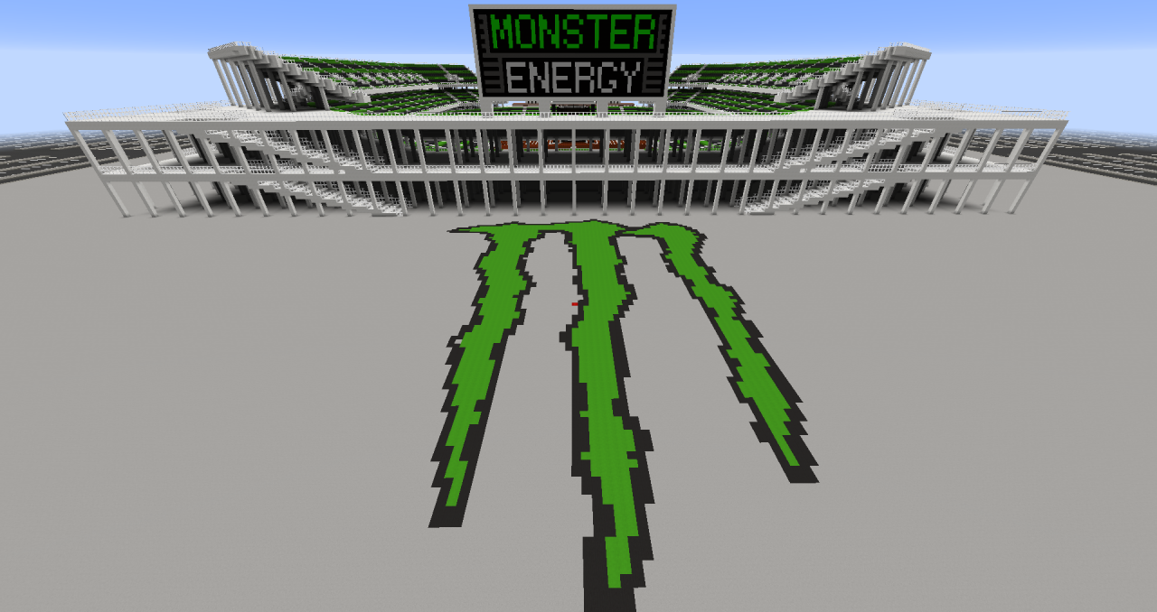 Monster Energy Stadium (fictional) Minecraft Map