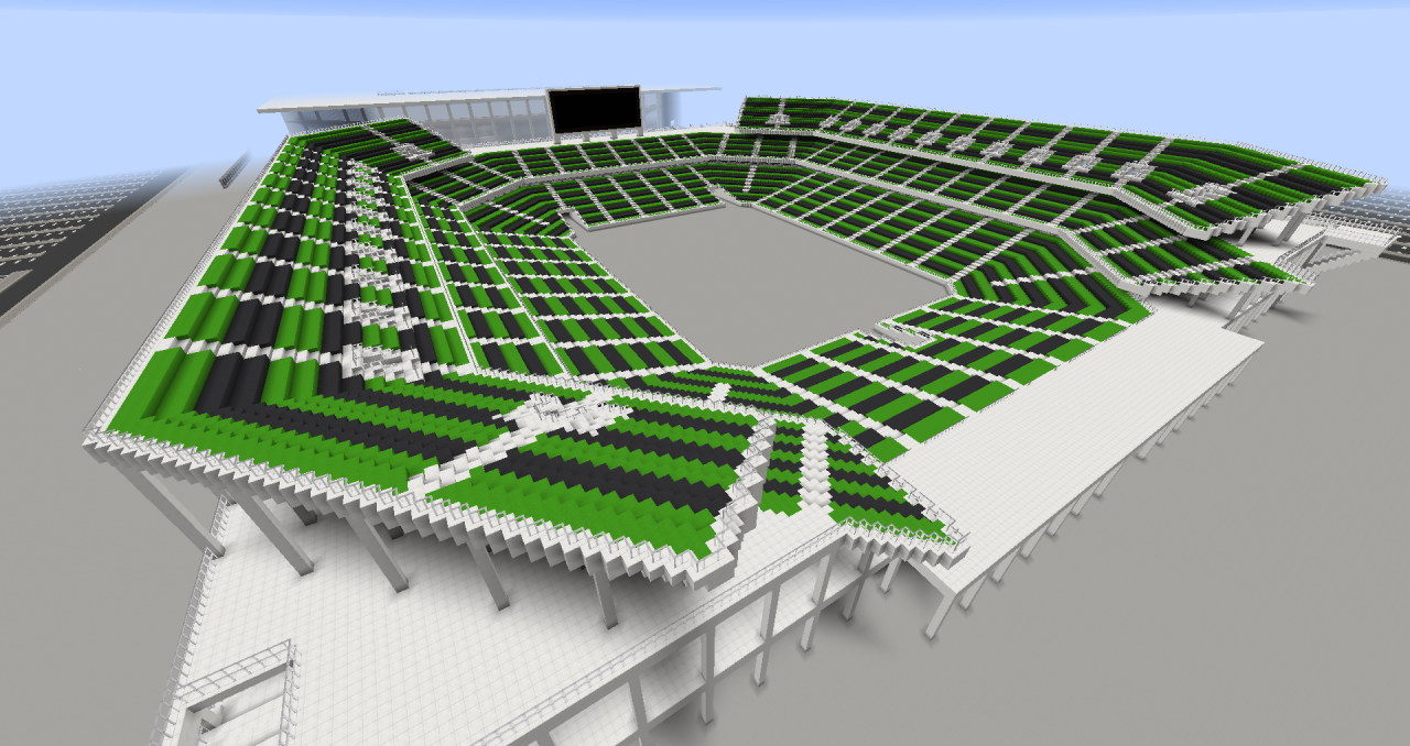 Monster Energy Stadium (fictional) Minecraft Map