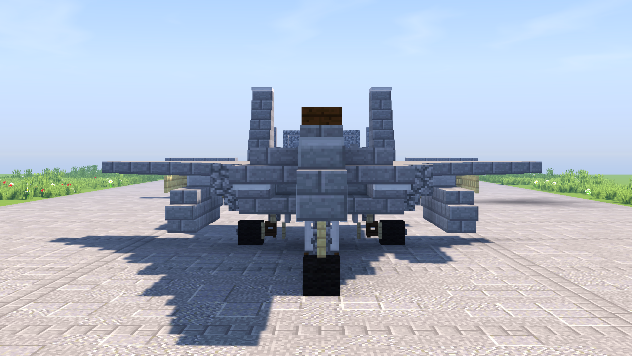 McDonnell Douglas F-15E Strike Eagle Minecraft Map