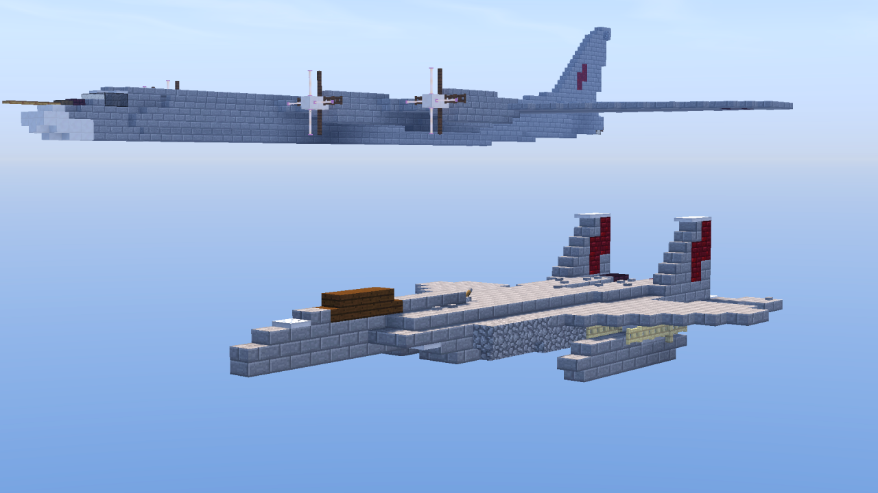 McDonnell Douglas F-15E Strike Eagle Minecraft Map
