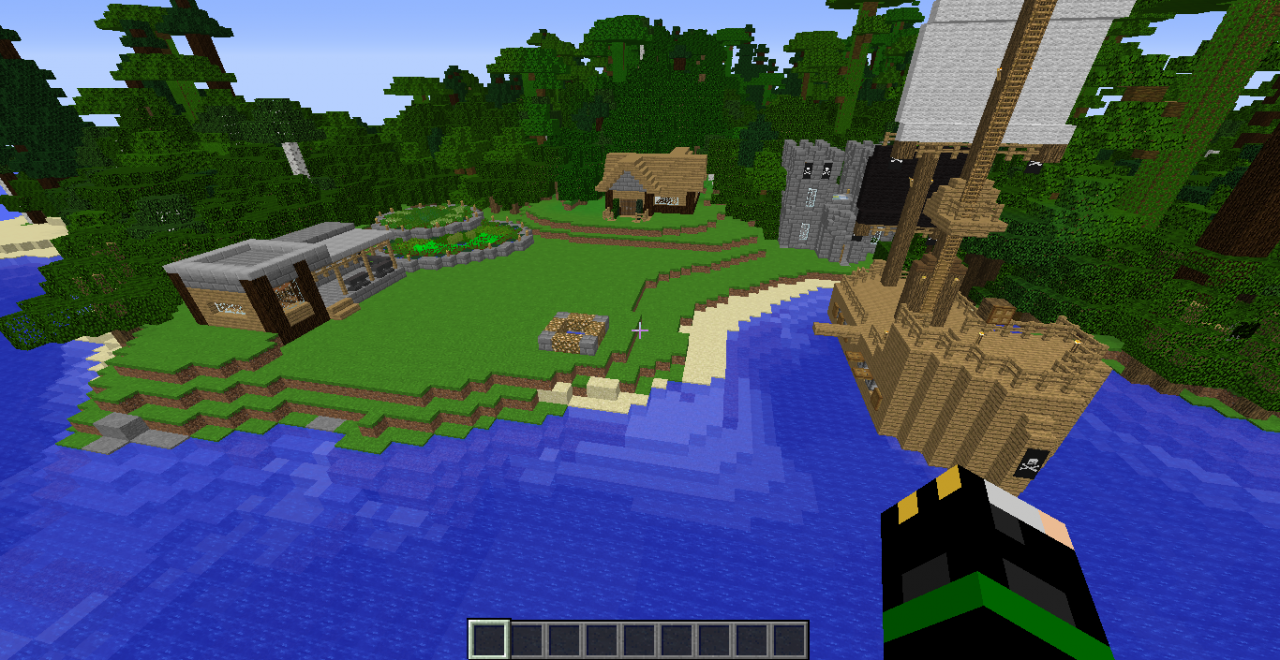 A pirates vacation Minecraft Map