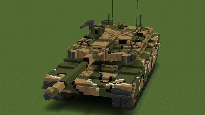 K2 BLACK PANTHER TANK Minecraft Map