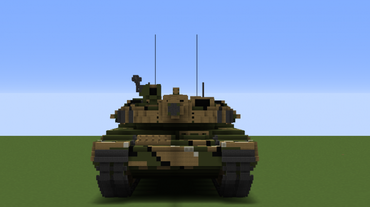K2 BLACK PANTHER TANK Minecraft Map