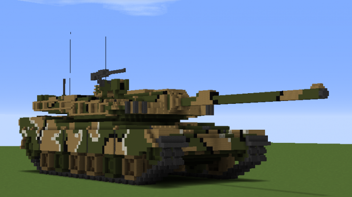 K2 BLACK PANTHER TANK Minecraft Map