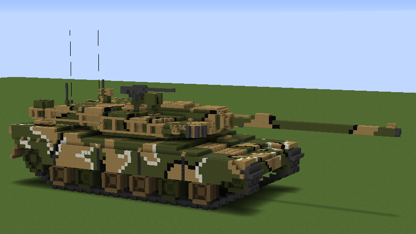 K2 BLACK PANTHER TANK Minecraft Map