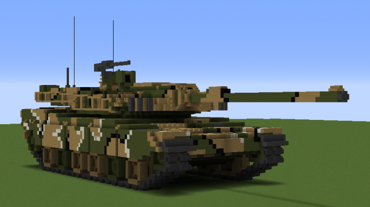 K2 BLACK PANTHER TANK Minecraft Map